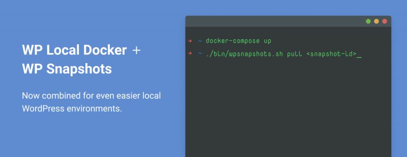 Wp Local Docker Wp Snapshots 10up