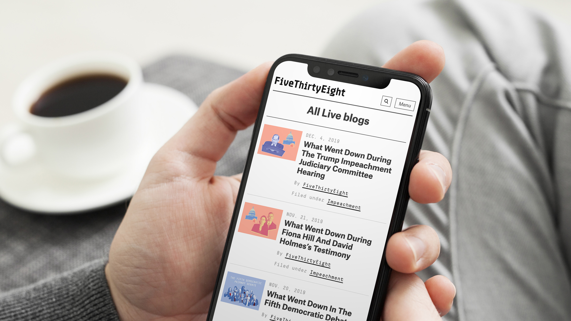 FiveThirtyEight Liveblog | 10up
