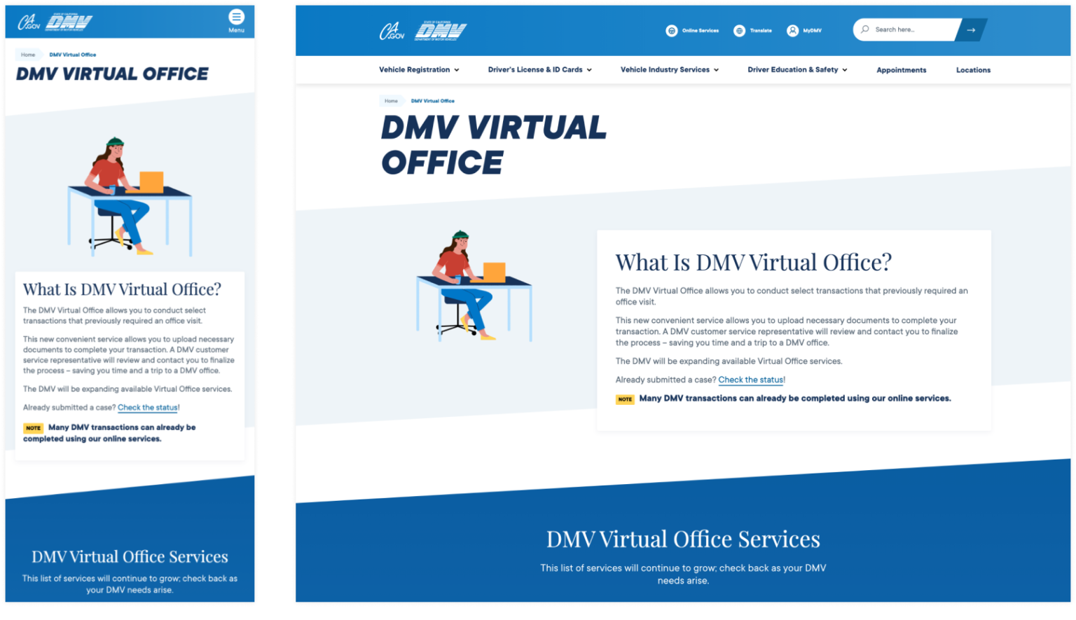 California DMV Website Redesign | 10up